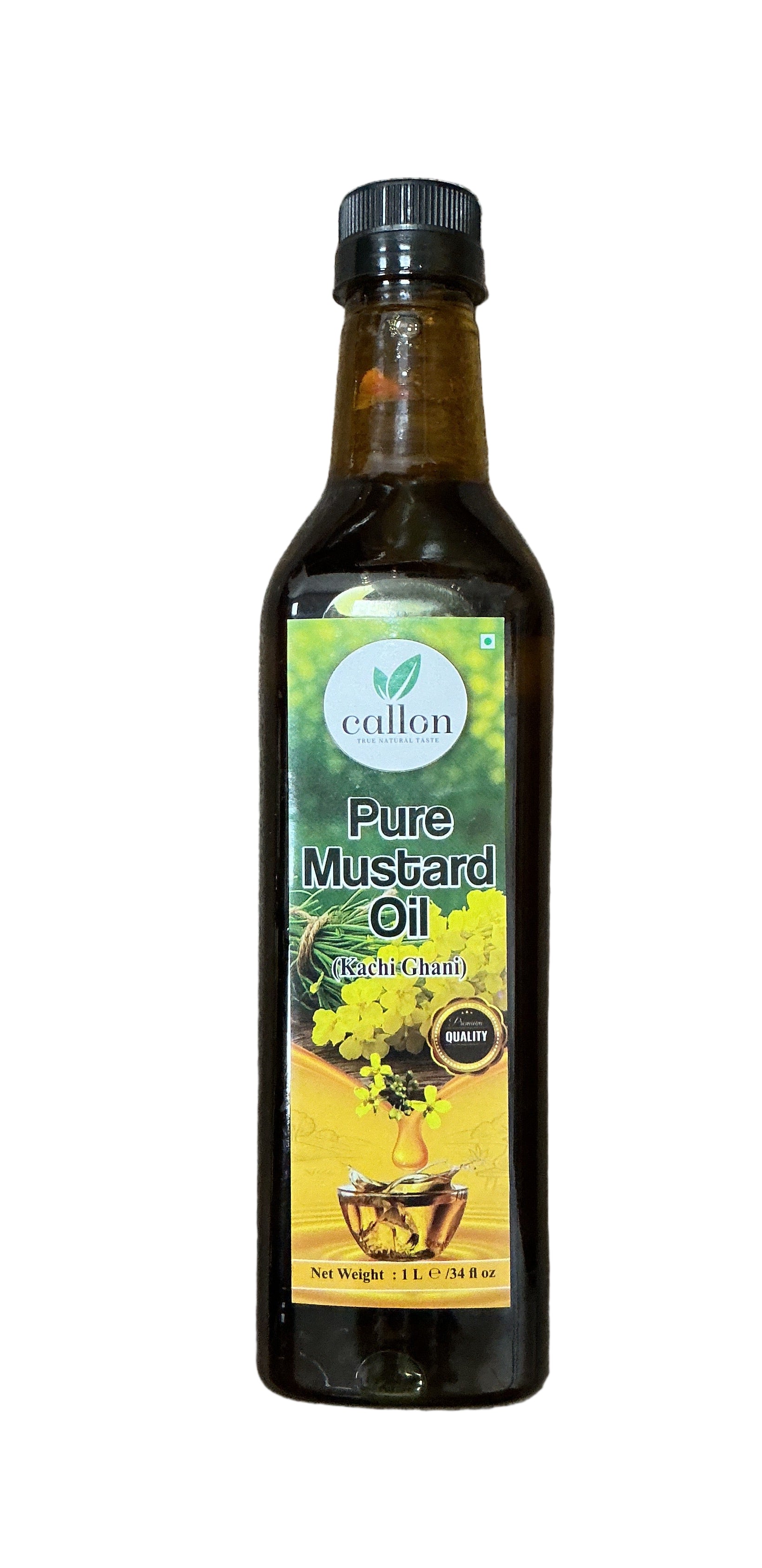 Callon Oil Pure Mustard Kachi Ghani 1ltr – ExoticEstore