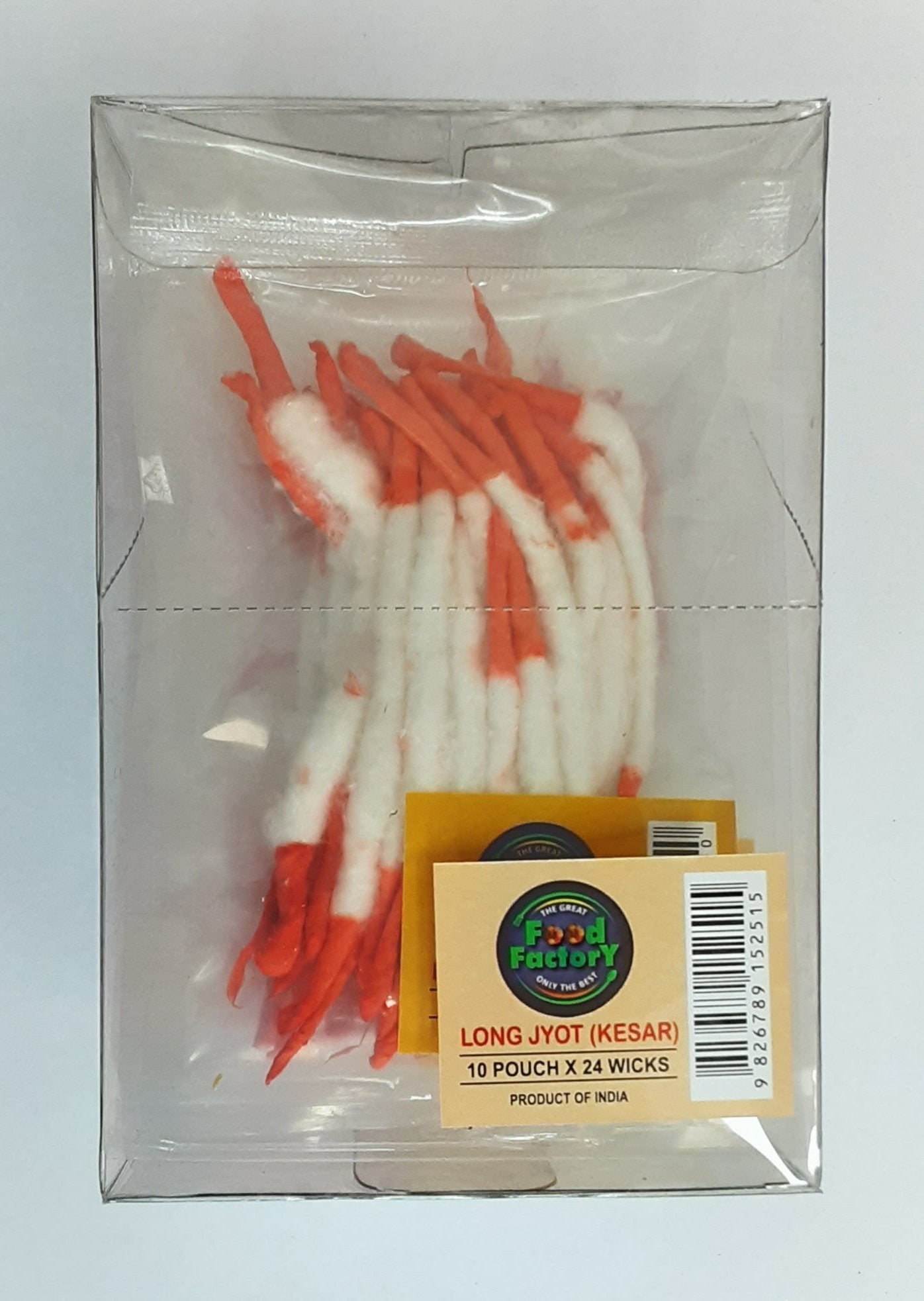Food Factory Cotton Wick Long Jyot Kesar 24 Wicks – ExoticEstore
