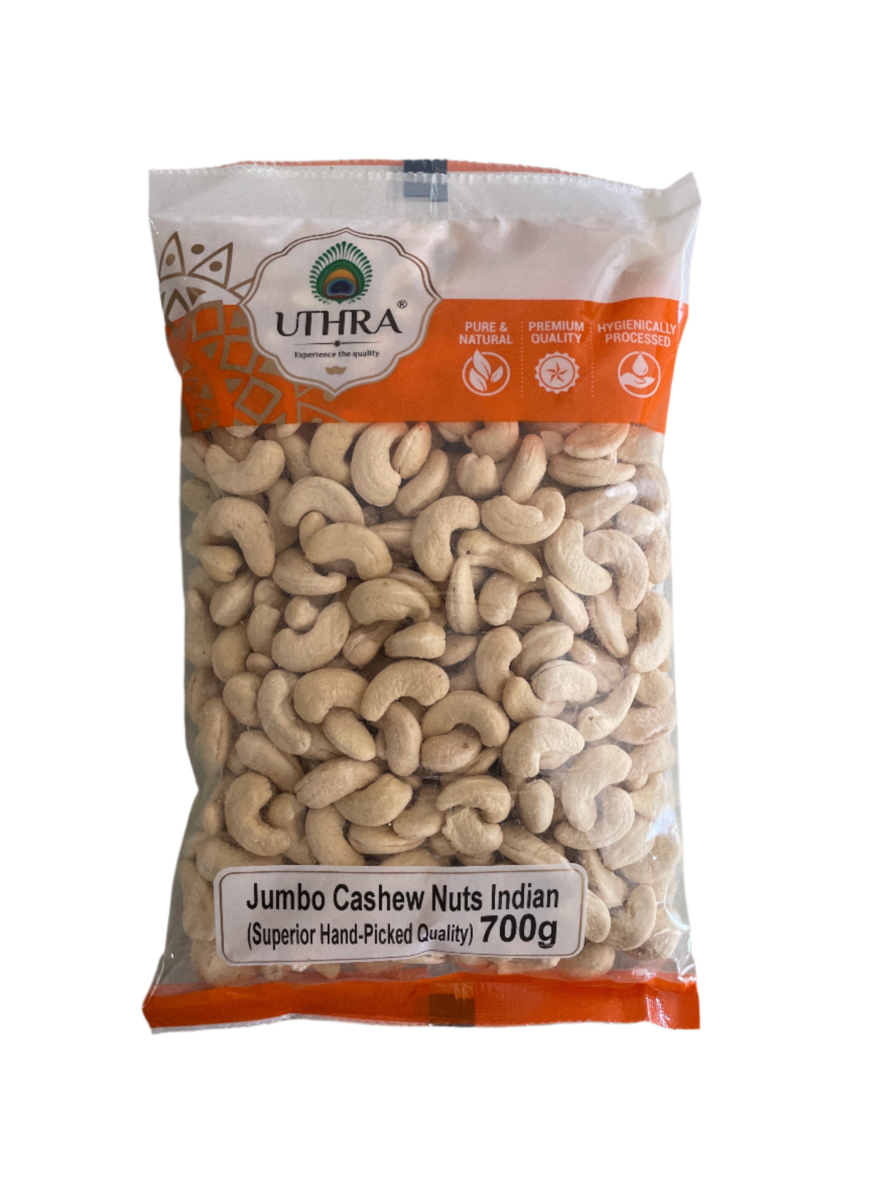 Uthra Cashew Jumbo Nuts Indian 700g – ExoticEstore