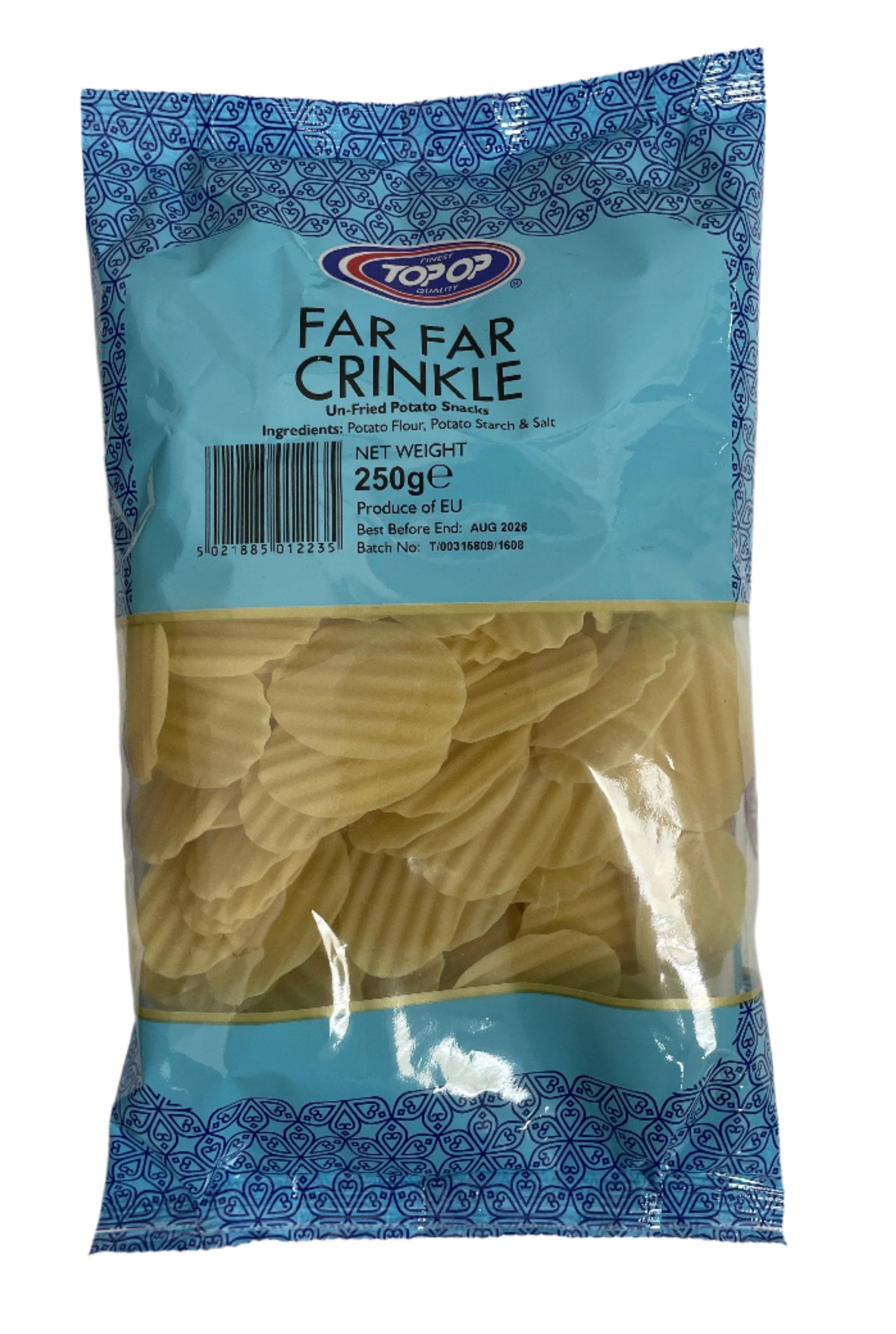 Top Op Potato Far Far Crinkle 250g – ExoticEstore