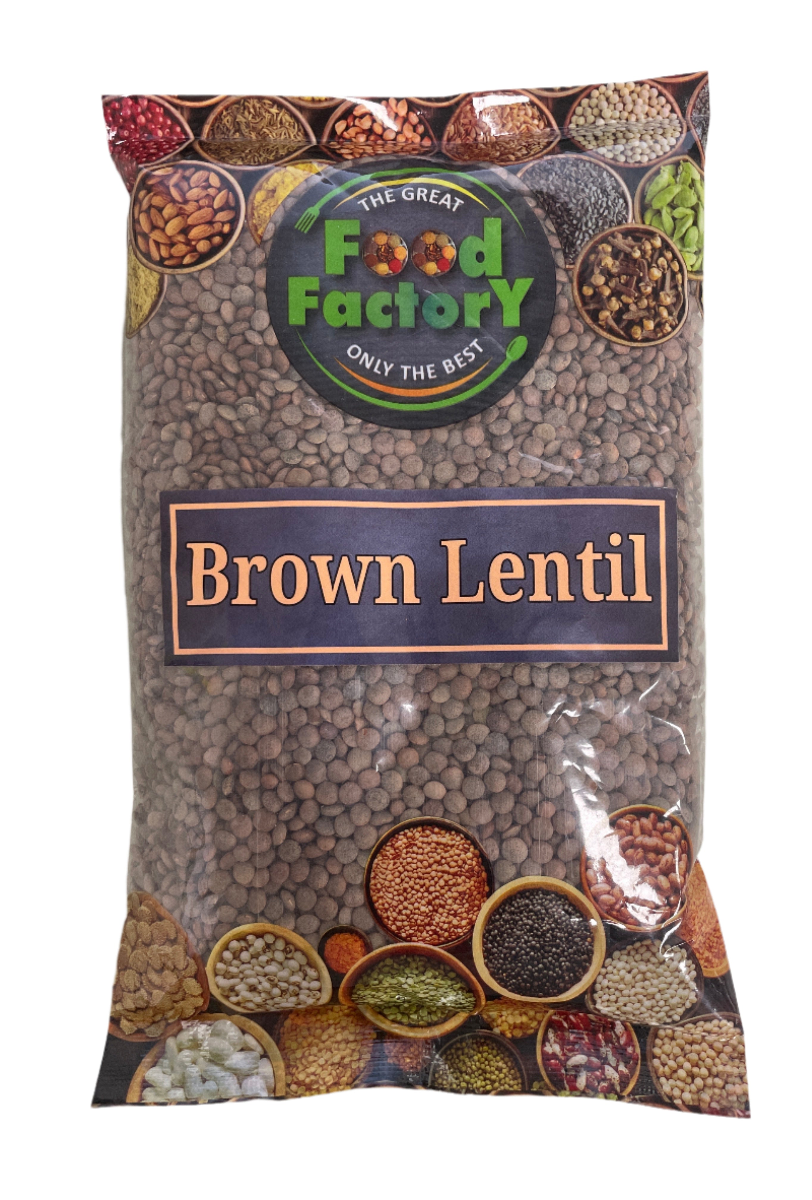 Food Factory Lentils Brown Dall Indian 500g – ExoticEstore