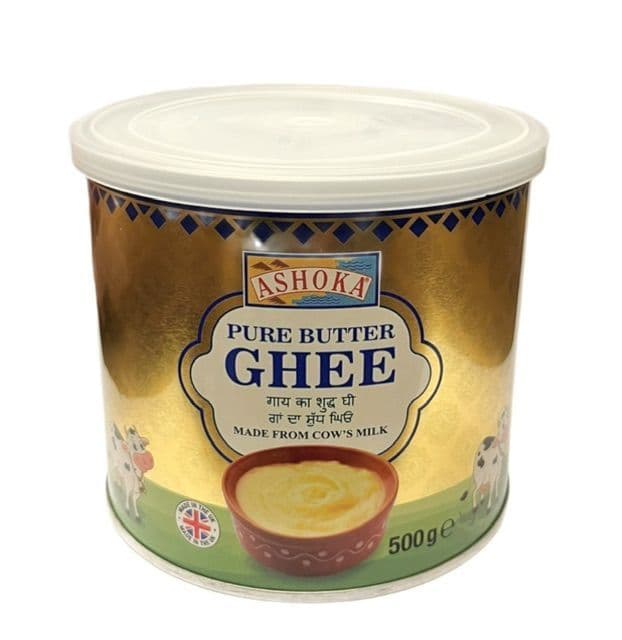 Ashoka Desi Ghee Cow Pure Clarified Butter 500g – ExoticEstore