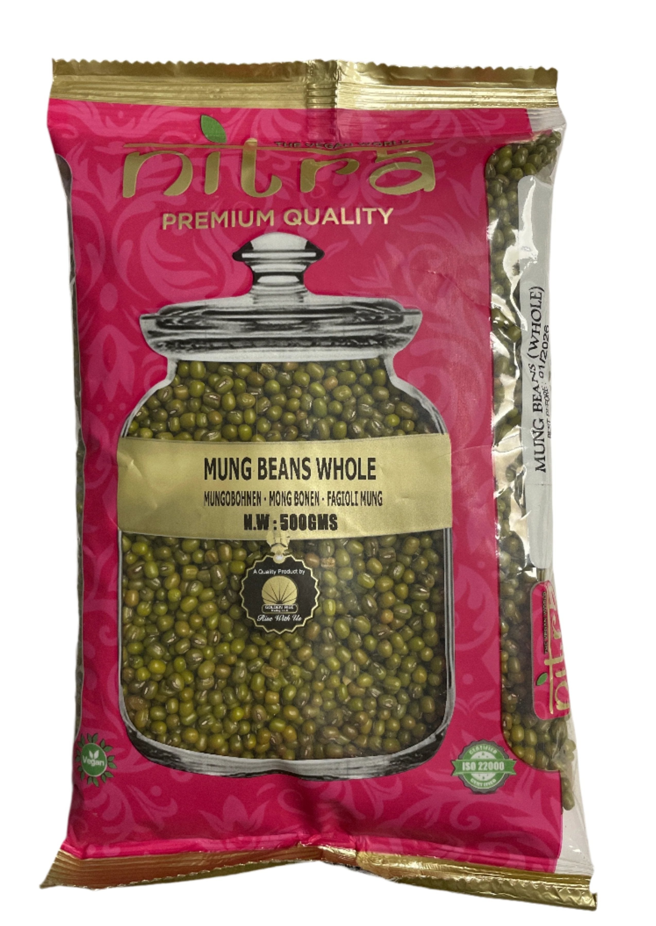 Nitra Beans Mung Whole 500g Buy 1 Get 1 Free Mix & Match – ExoticEstore