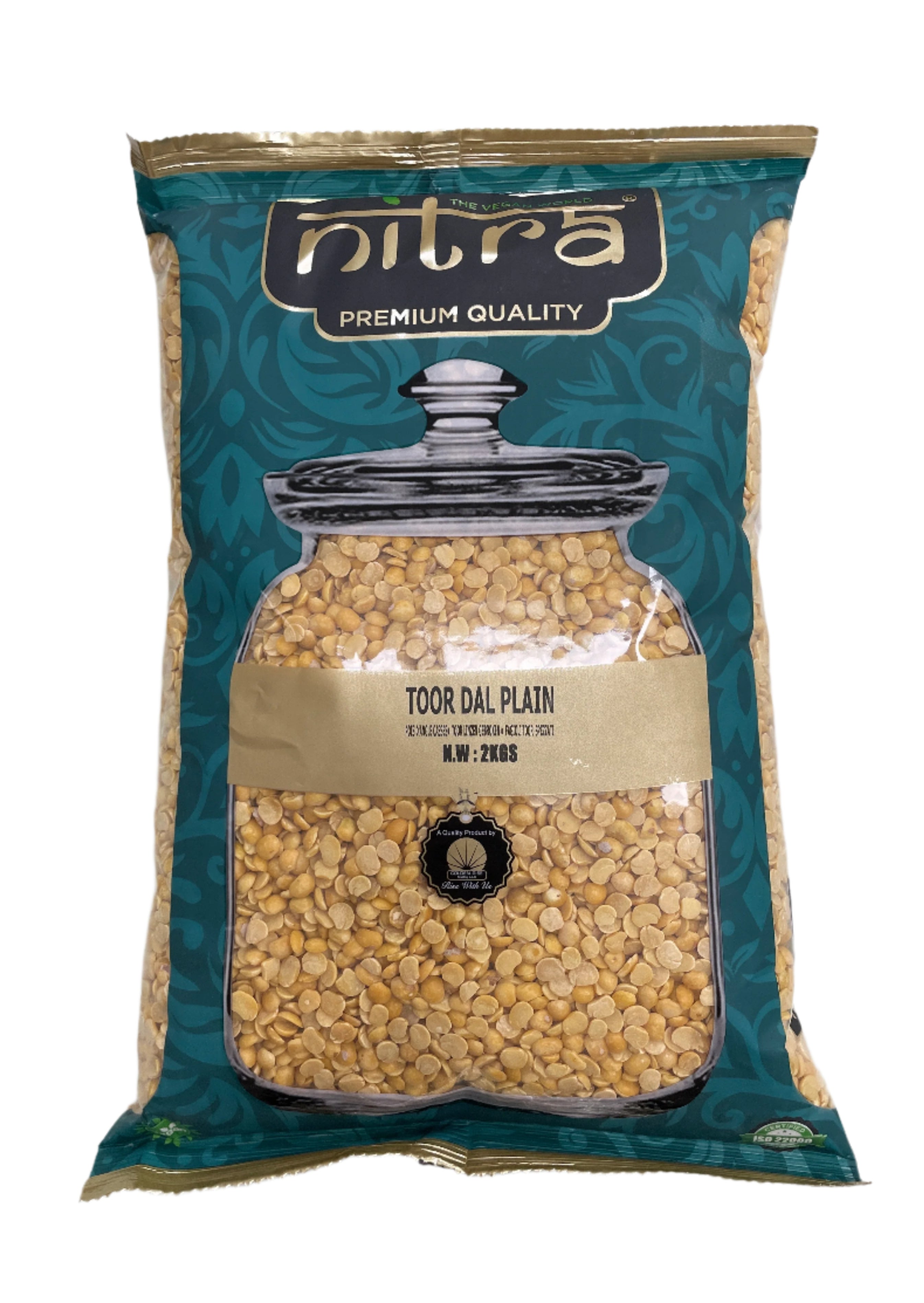 Nitra Toor Dal Plain Premium Quality 2Kg – ExoticEstore