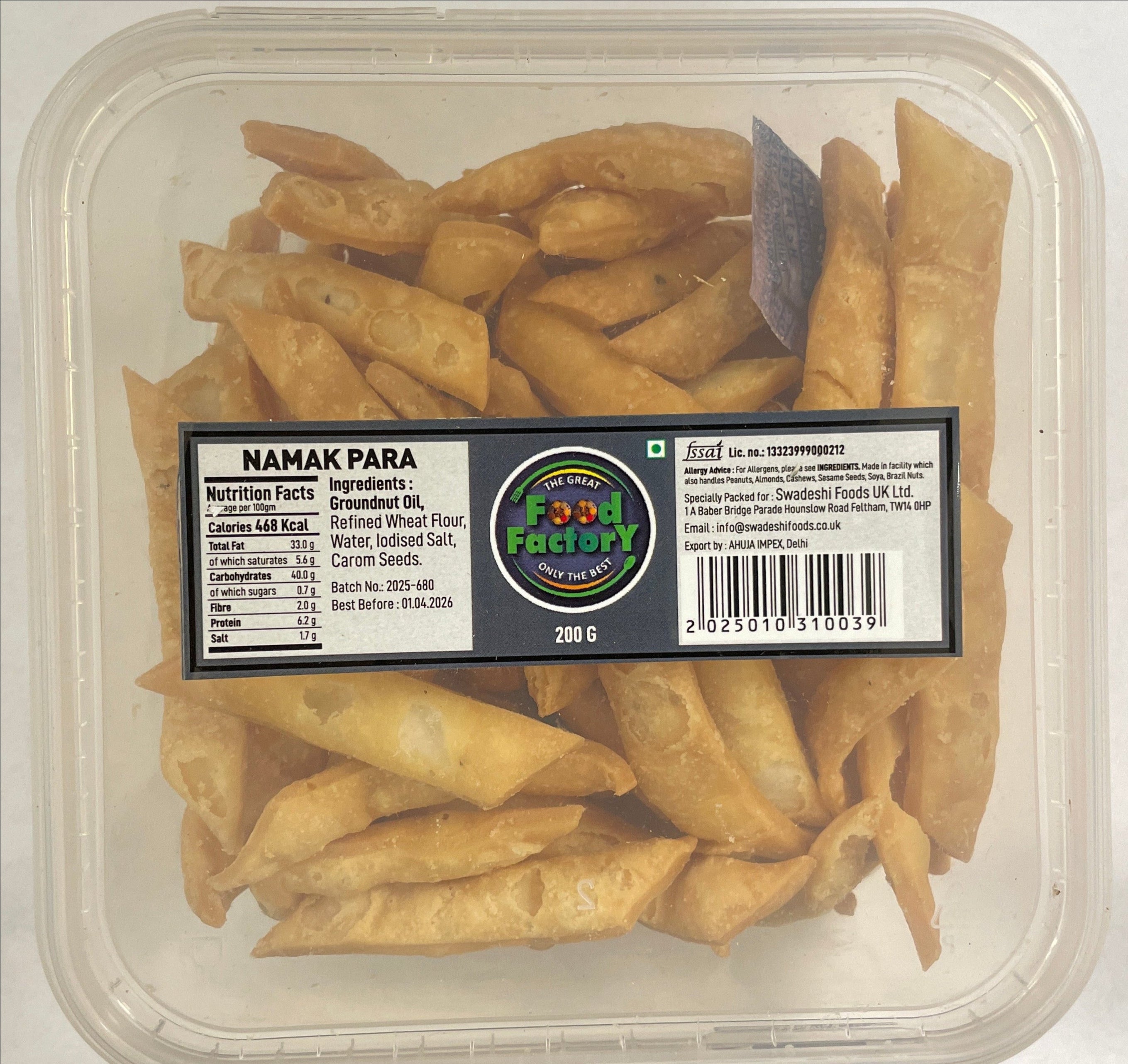 Food Factory Namak Para Matri 200g – ExoticEstore