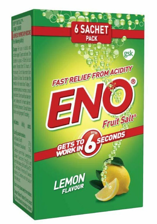 Eno Fruit Salt Lemon 6 Sachets – ExoticEstore