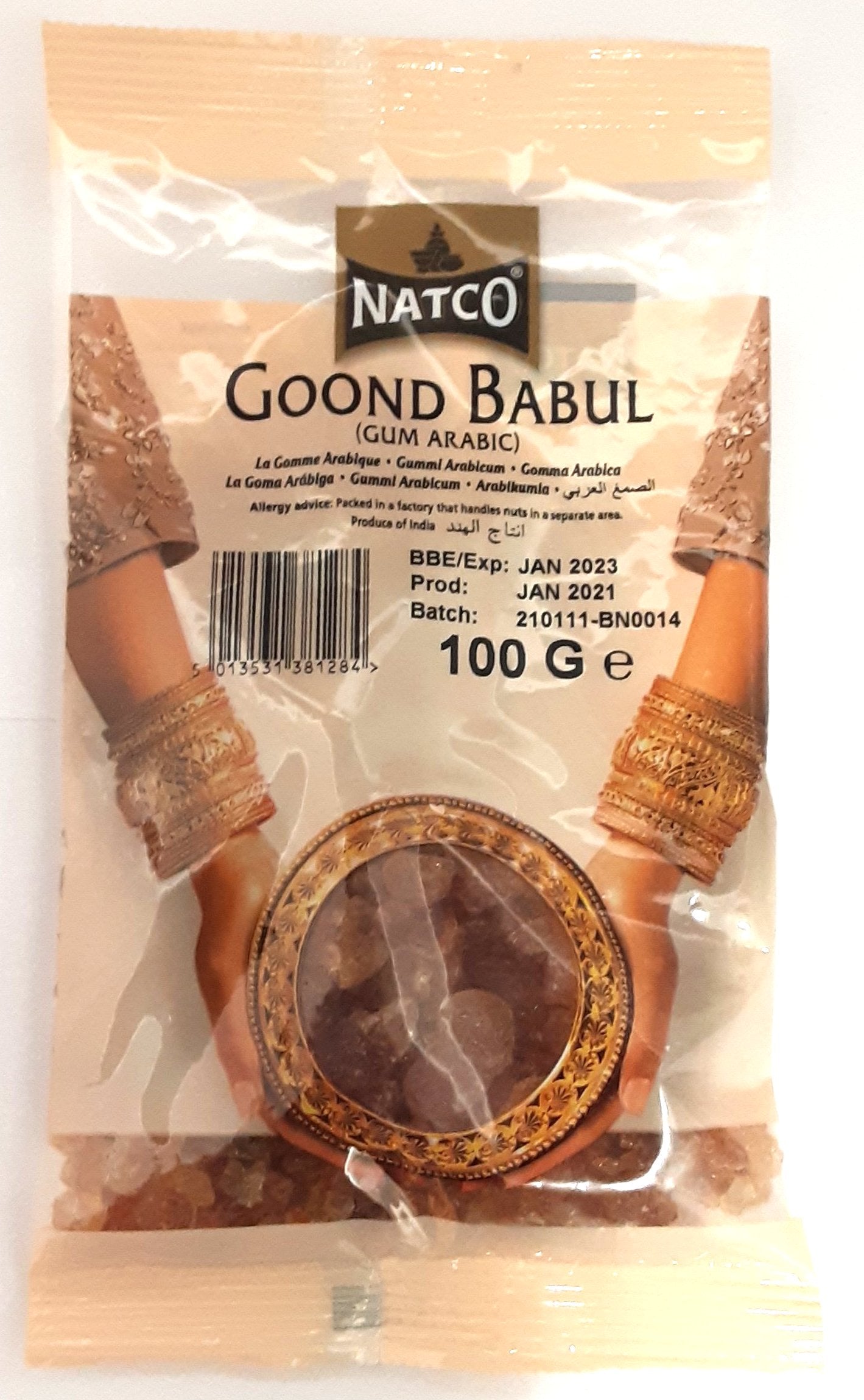 Natco Goond Babul Gum Arabic 100g – ExoticEstore