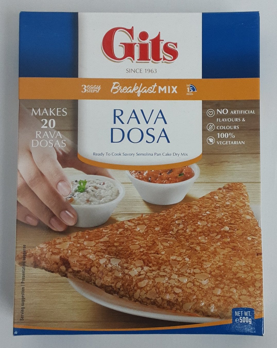 Gits Rava Dosa Mix 500g – ExoticEstore