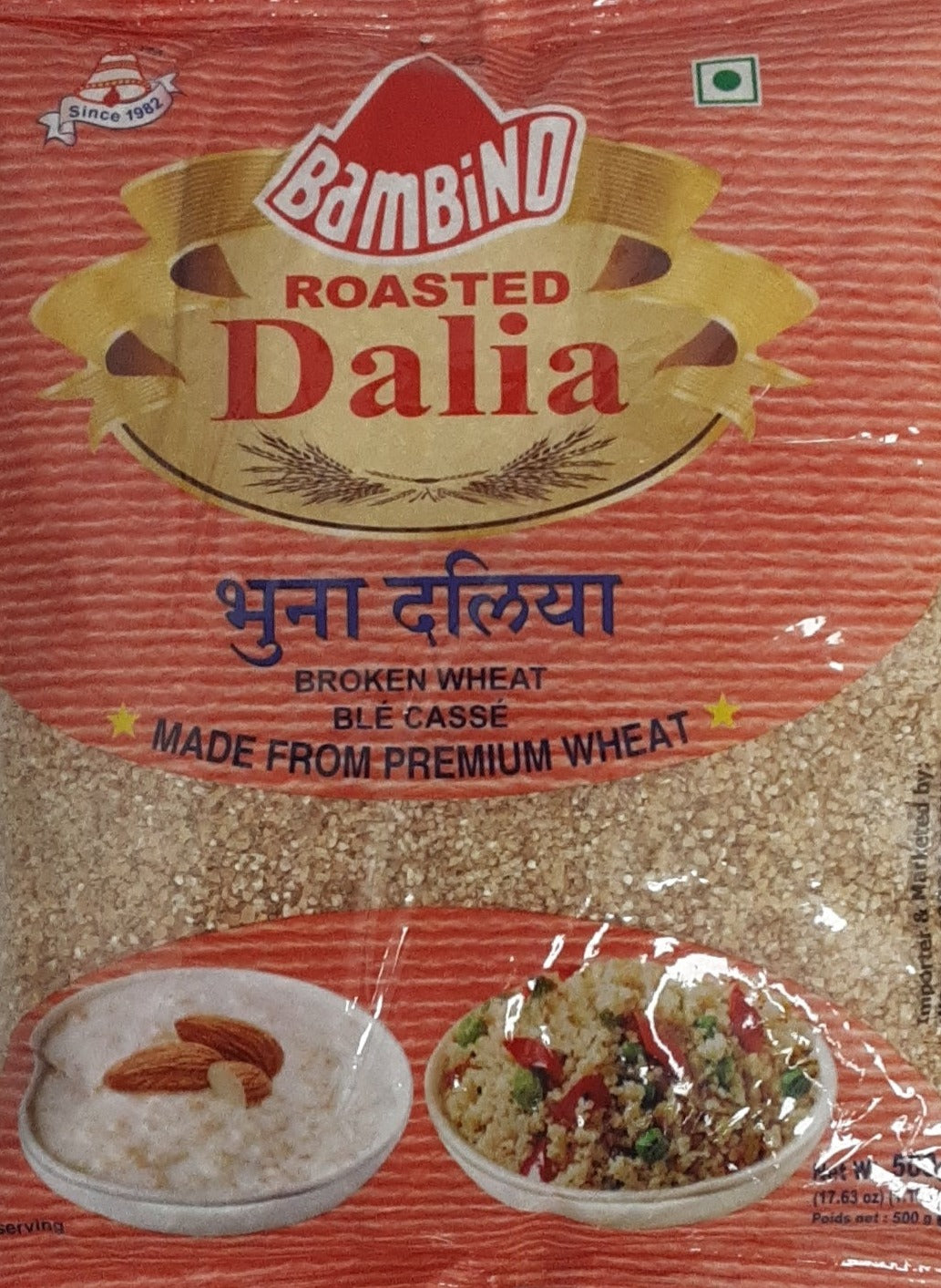 Bambino Roasted Dalia 500g – ExoticEstore