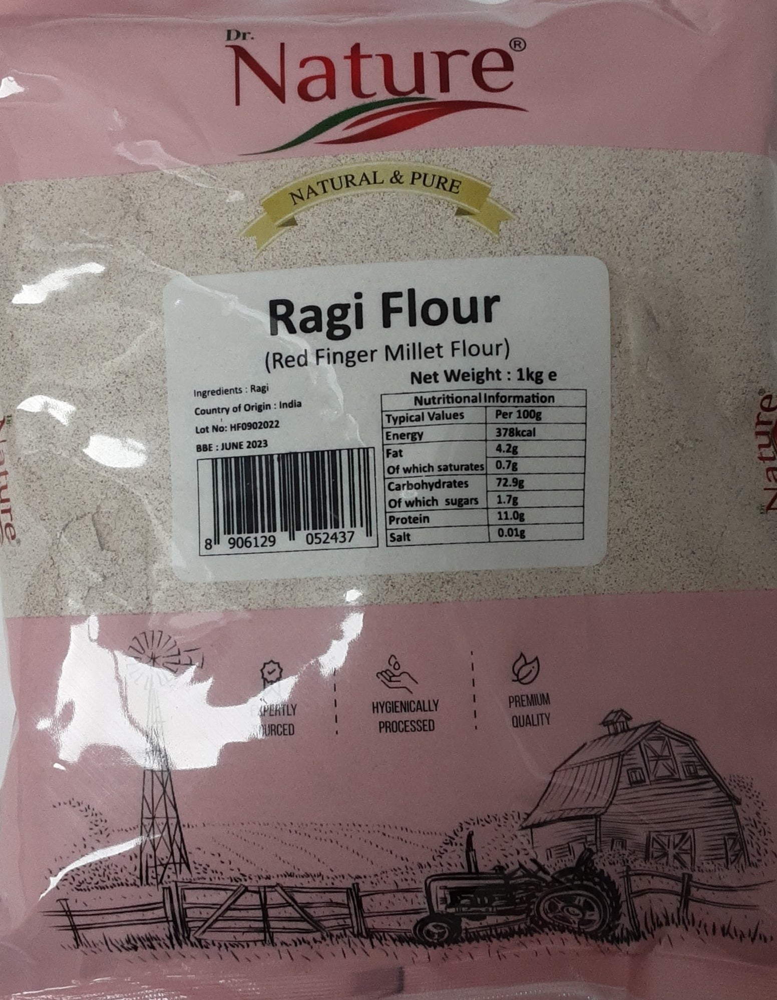 Dr Nature Ragi Flour 1Kg – ExoticEstore