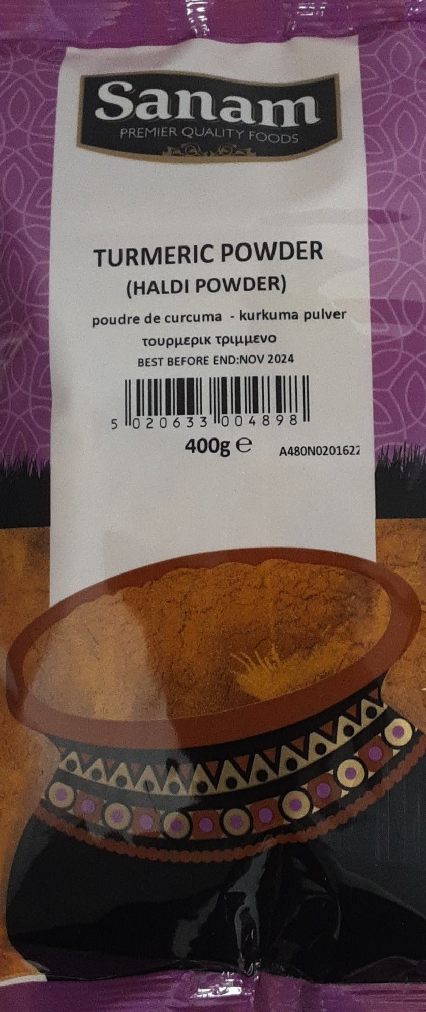 Sanam Turmeric Haldi Powder 400g – ExoticEstore