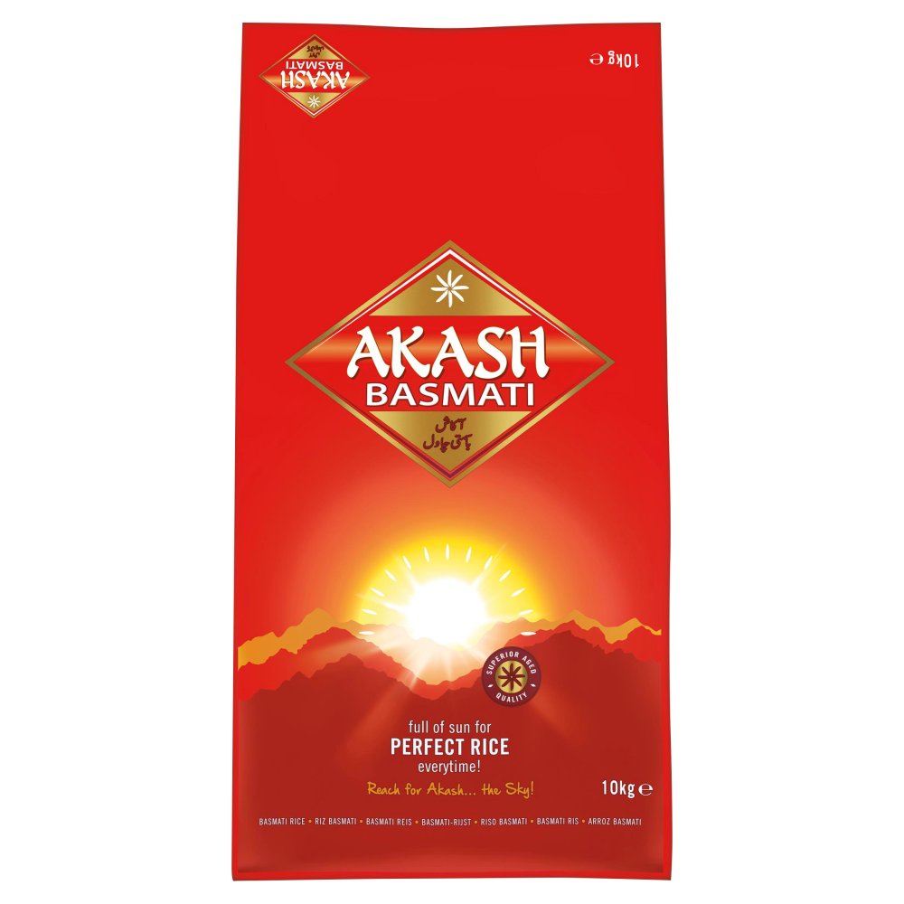 Akash Rice Basmati 10kg – ExoticEstore