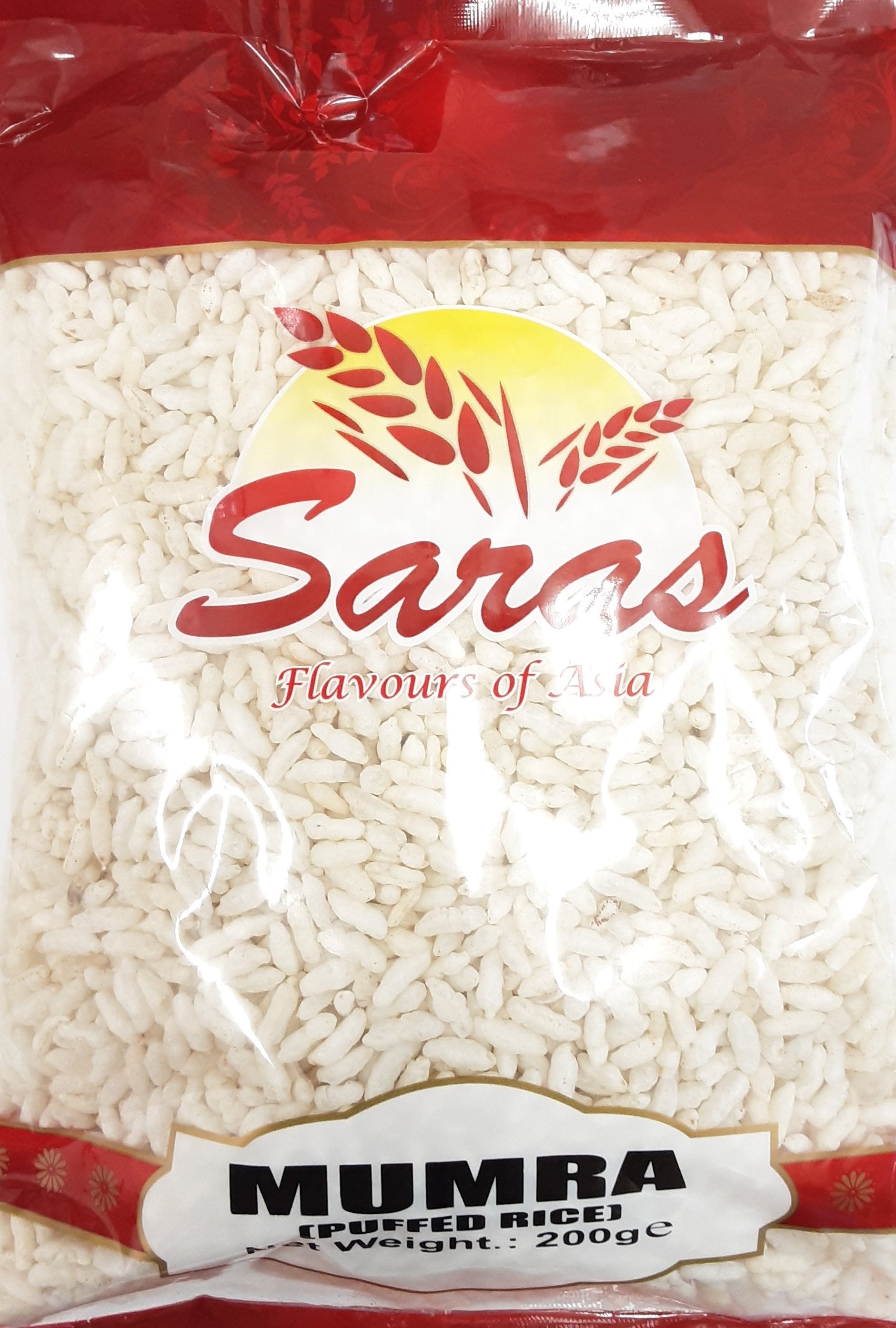 Saras Mumra Puffed Rice 200g – ExoticEstore