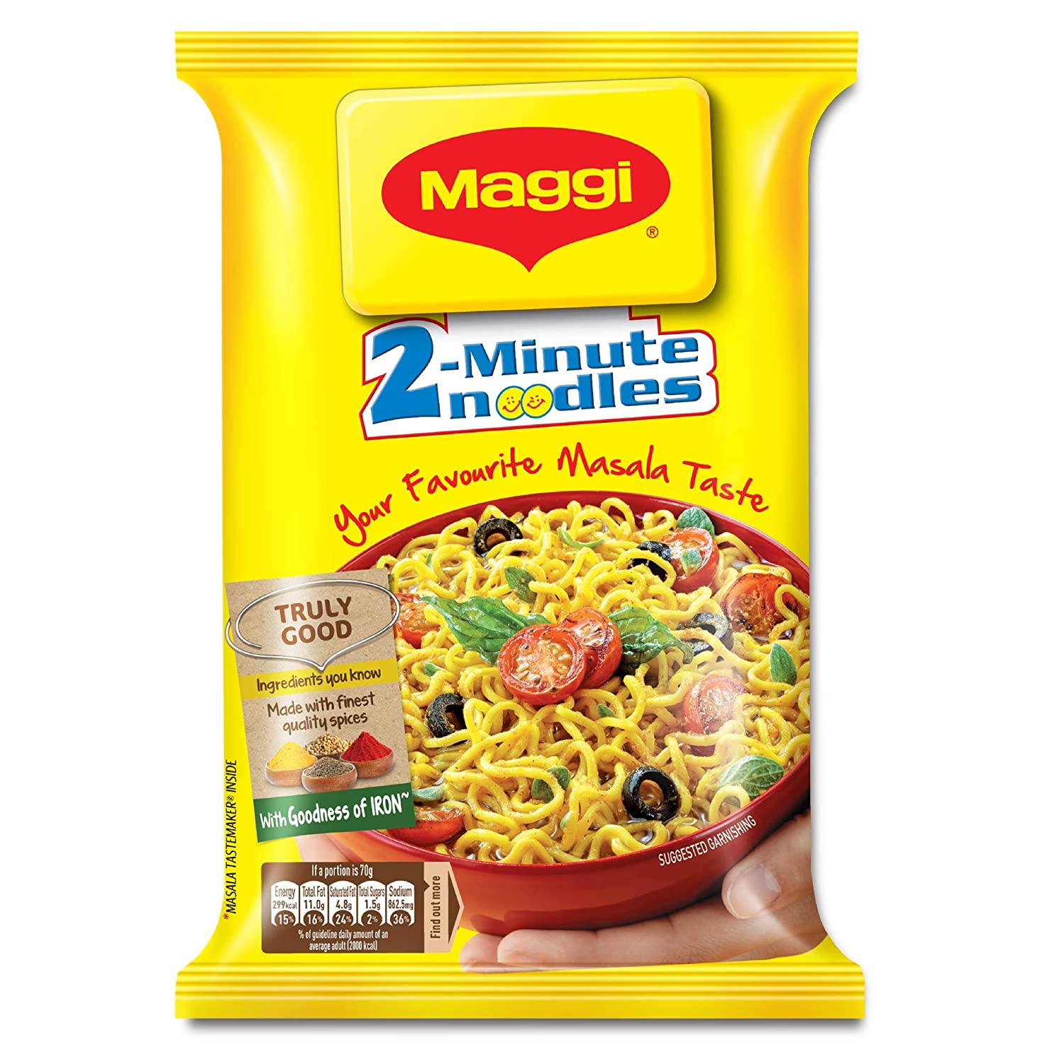 Maggi 2 Minutes Masala Noodle 48g 6 For 96p – ExoticEstore