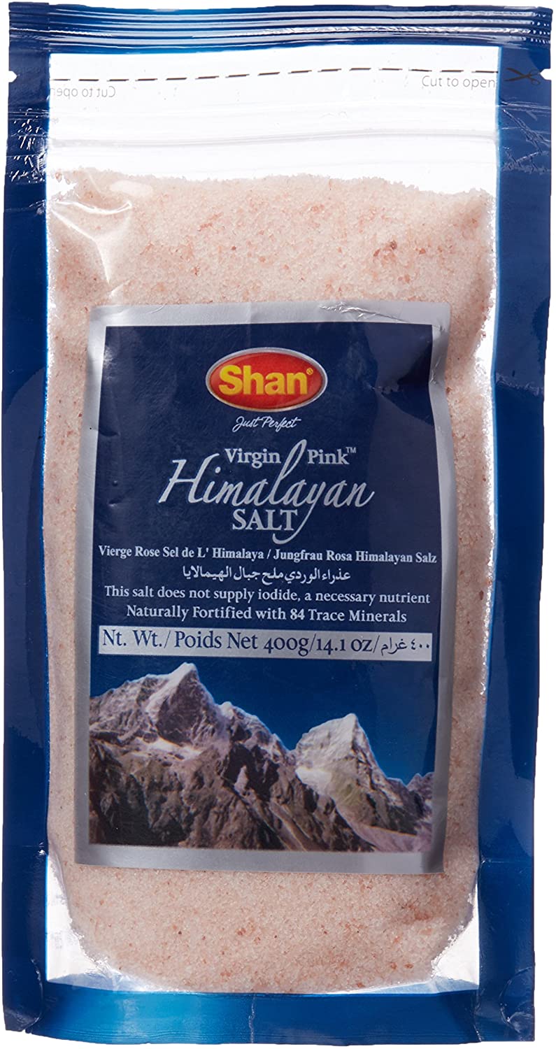 Shan Pink Salt Himalayan 400g – ExoticEstore
