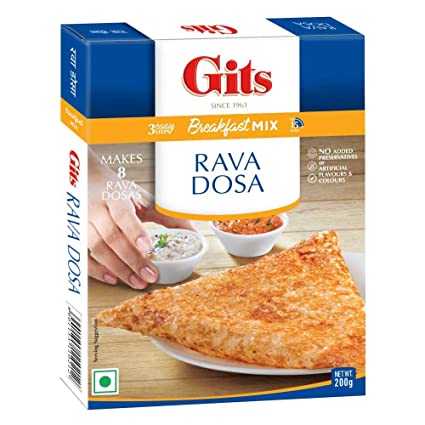 Gits Rava Dosa Mix 200g – ExoticEstore